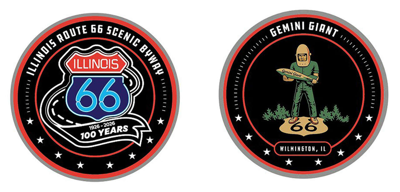 Illinois Route 66 group unveils commemorative coin set