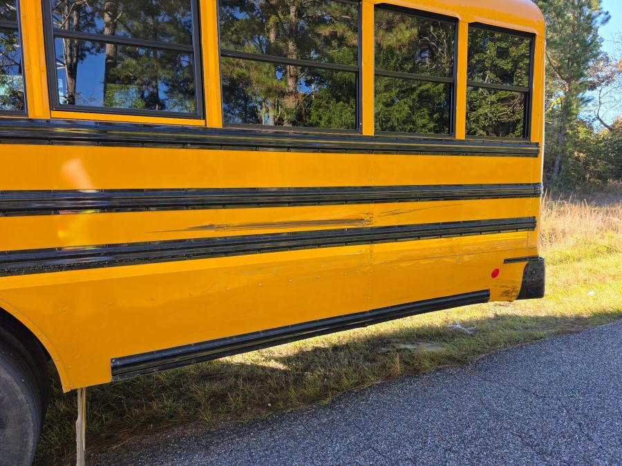 No injuries reported in Jones County school bus crash