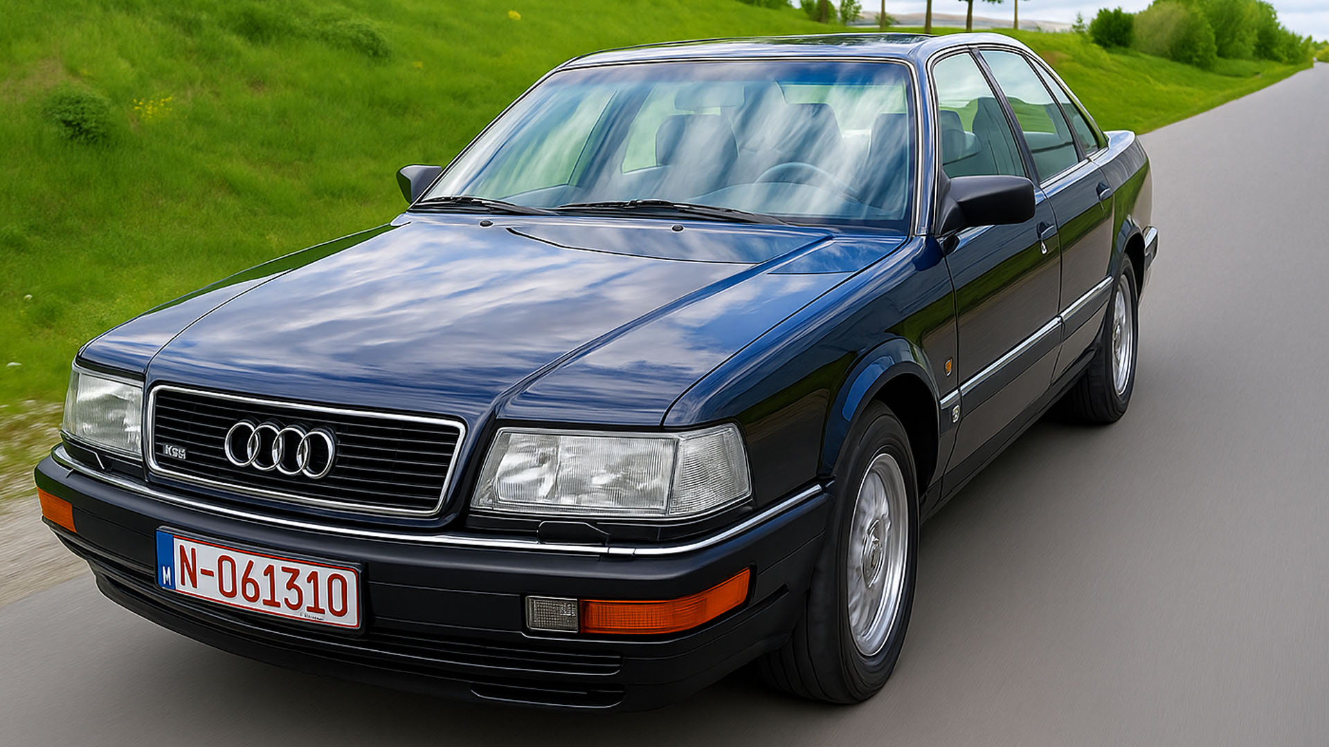 Ein Blick ins Interieur des Audi V8 D11