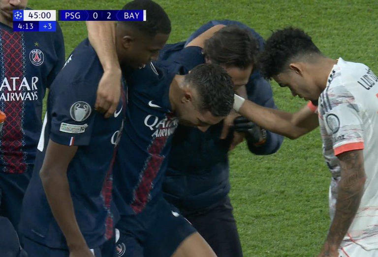 VIDEO - PSG-Bayern, intervento killer di Luis Diaz e Hakimi fuori in ...