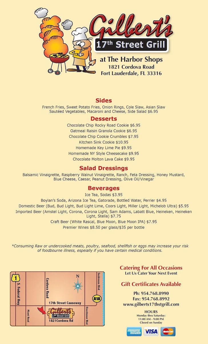 Gilbert’s 17th Street Grill: A Fort Lauderdale Burger Classic