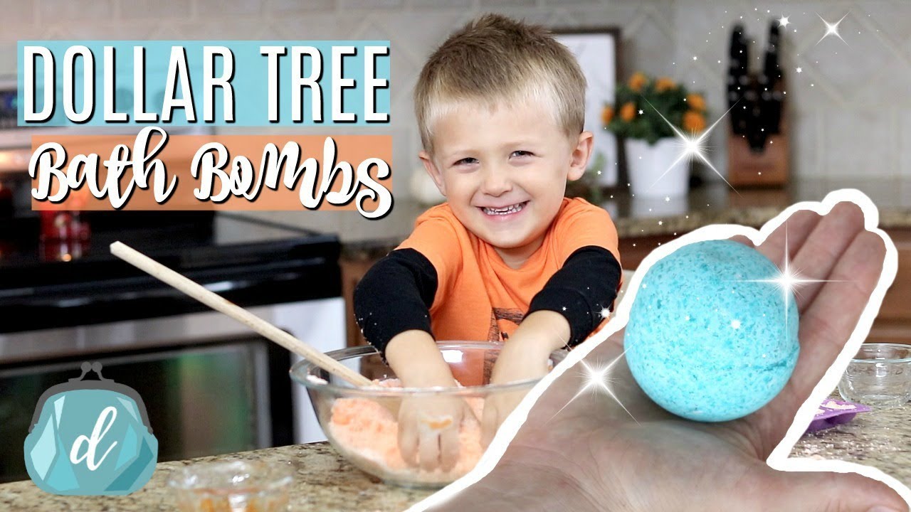 Dollar Tree DIY Cheap & awesome bath bombs!