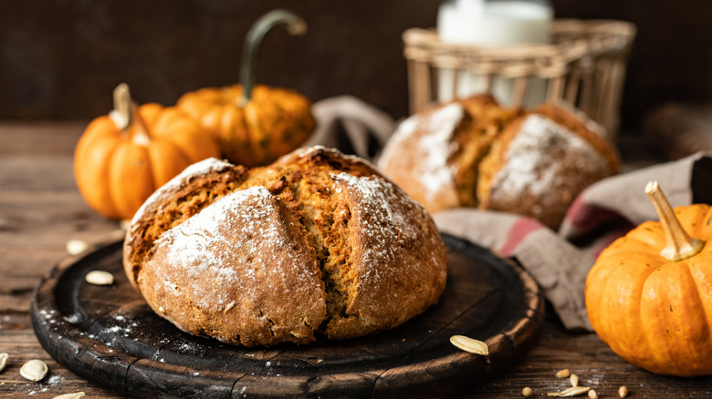 A Cozy Fall Pumpkin Bread Is Just 3 Ingredients Away