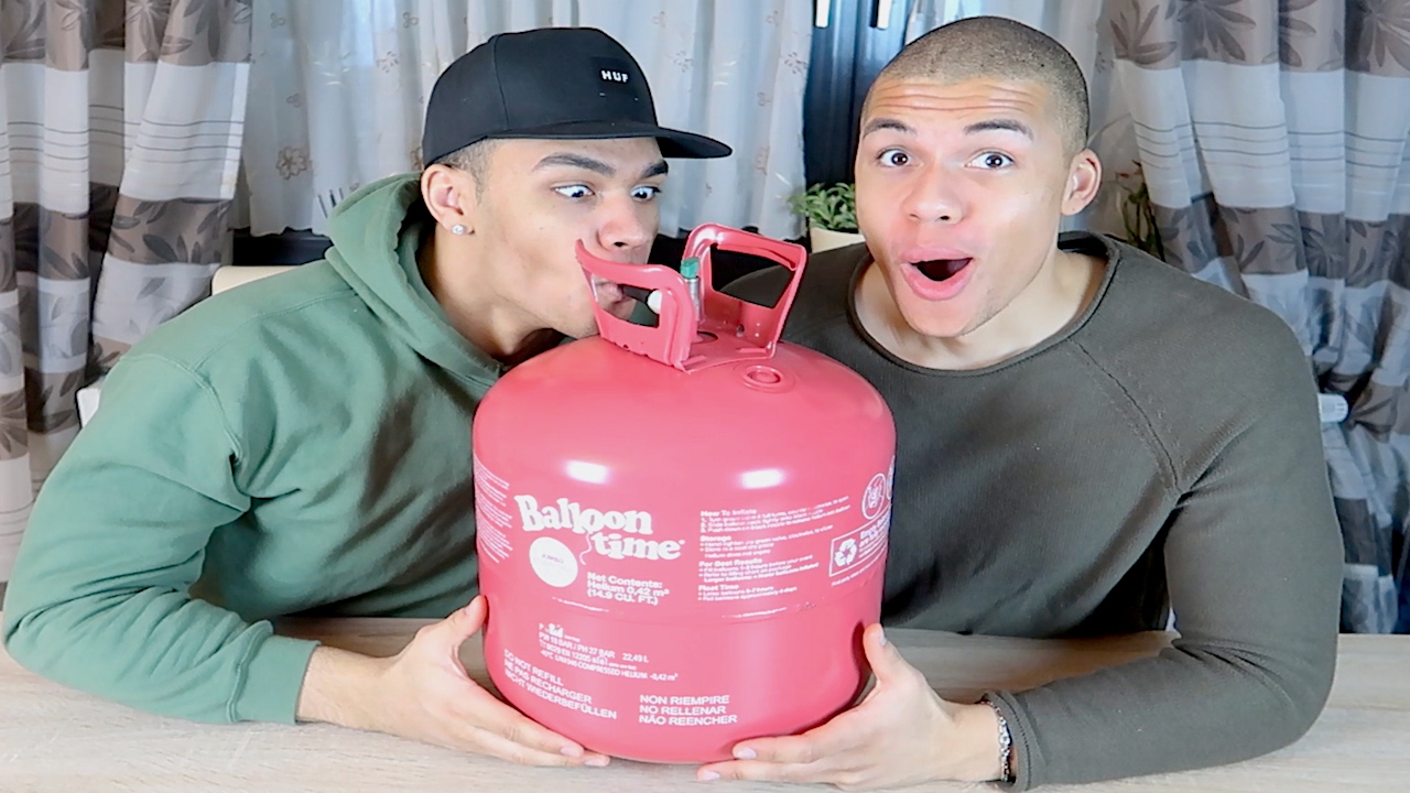 Die verrückte Helium-Challenge mit Kelvin und Marvin