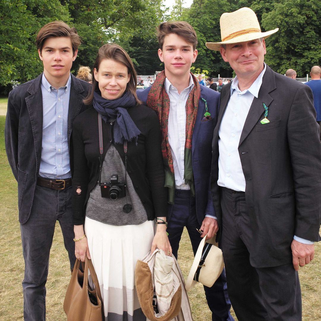 Lady Sarah Chatto's rare outing with son Sam and protocol-breaking ...