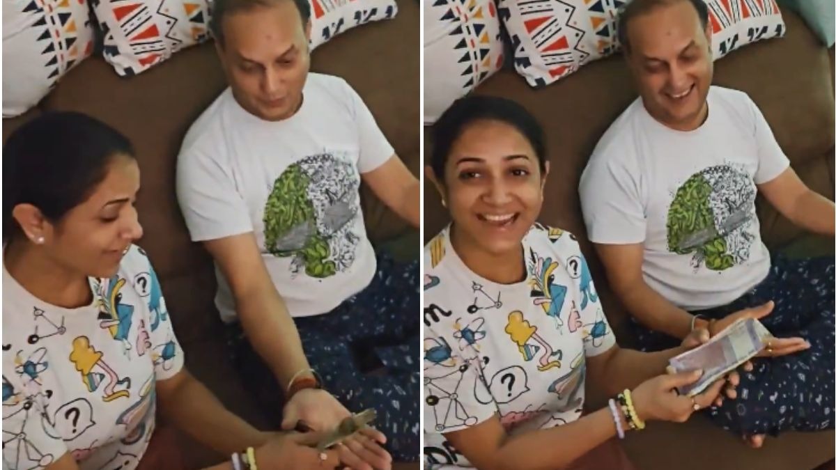 Ghaziabad man shares video of parents' emotional reaction to receiving ...