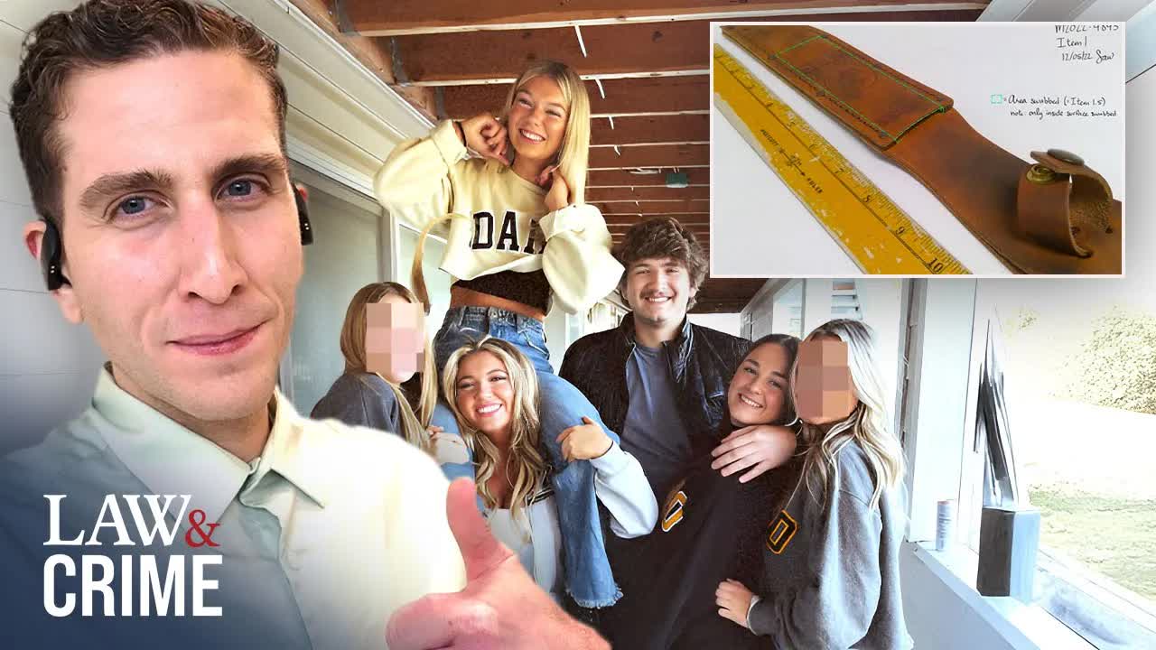 Bryan Kohberger's knife sheath revealed in evidence drop