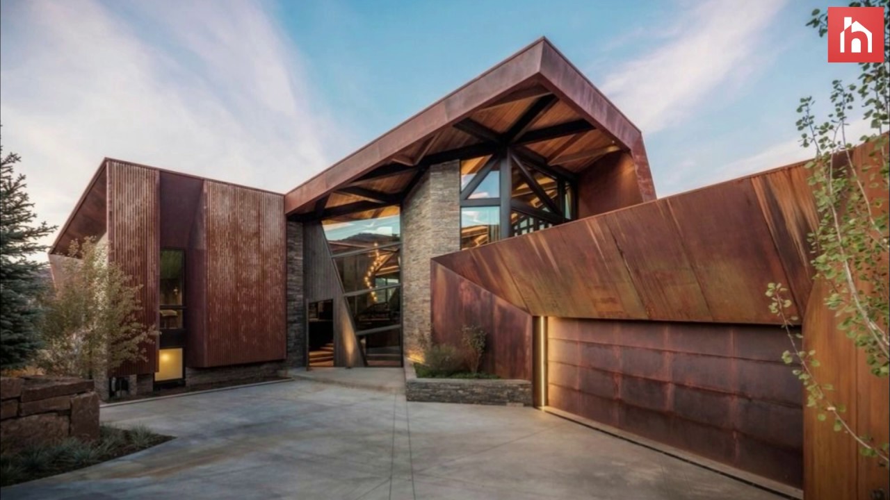 A corten steel mountain retreat tames the rugged Colorado landscape
