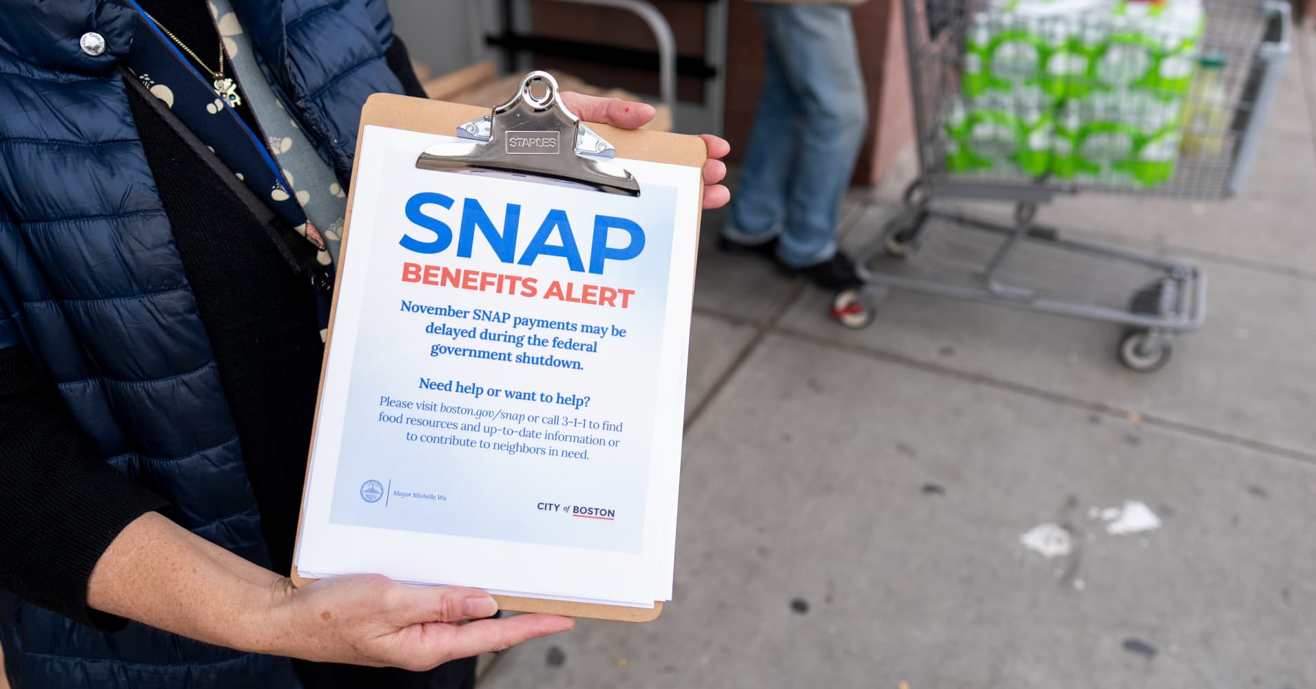 Trump suggests U.S. won't pay any SNAP benefits during shutdown ...