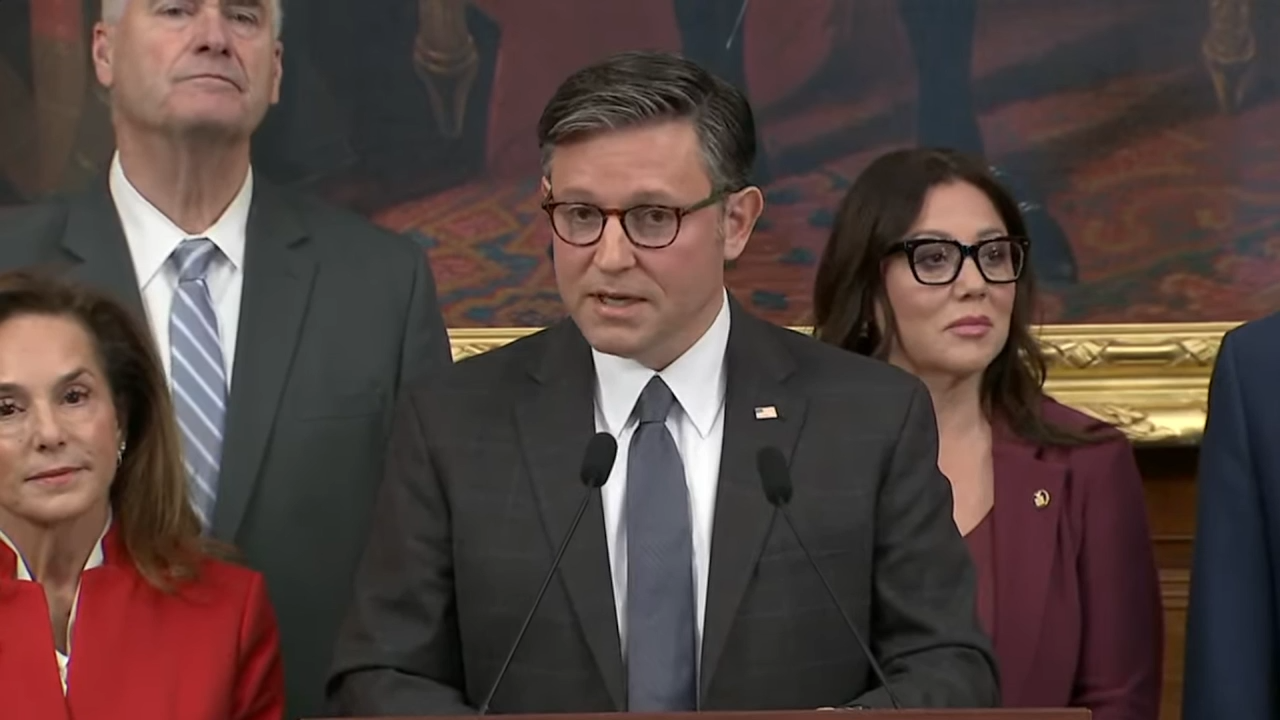 'You Have A Home In The Republican Party': GOP Snake Mike Johnson ...