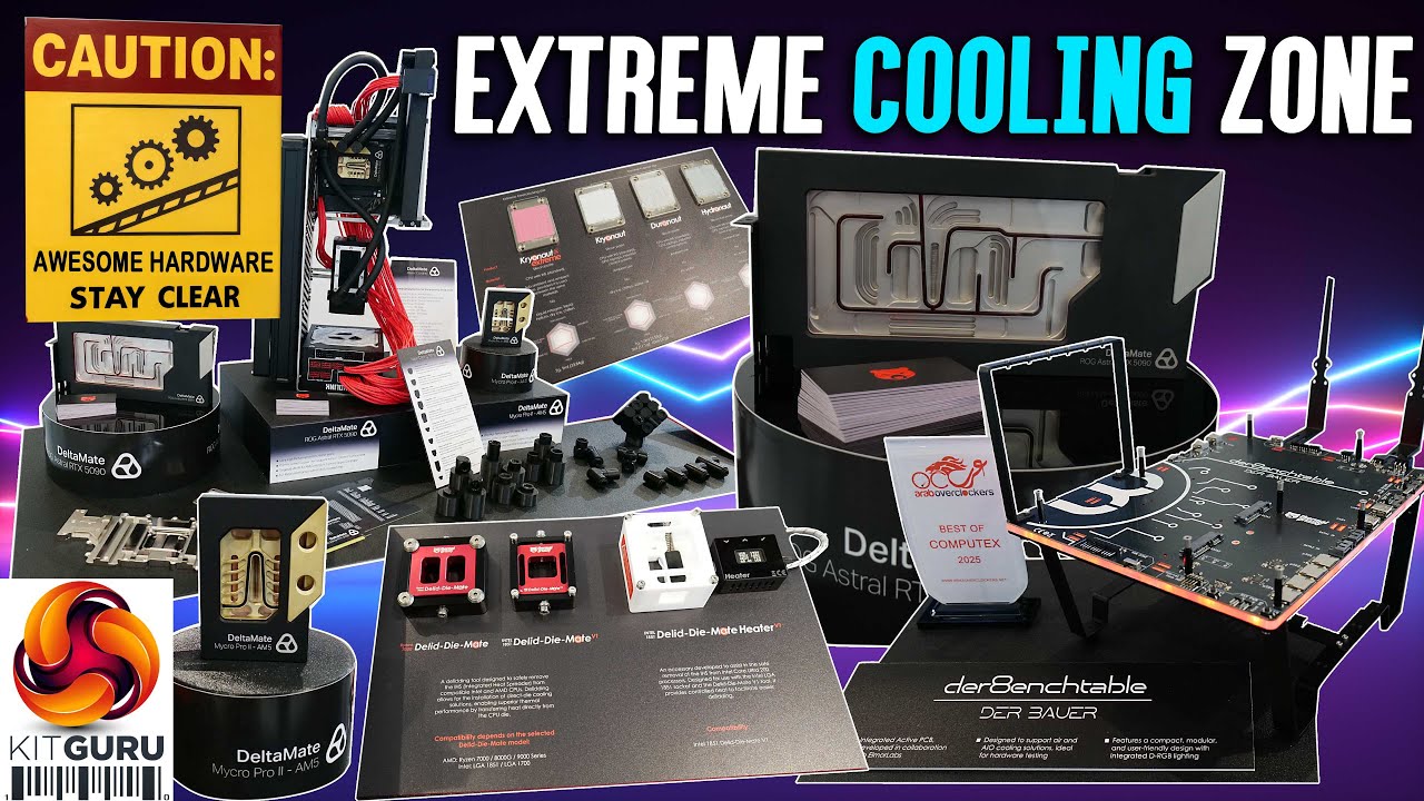 Computex 2025: Thermal Grizzly’s overkill cooling gear might actually ...