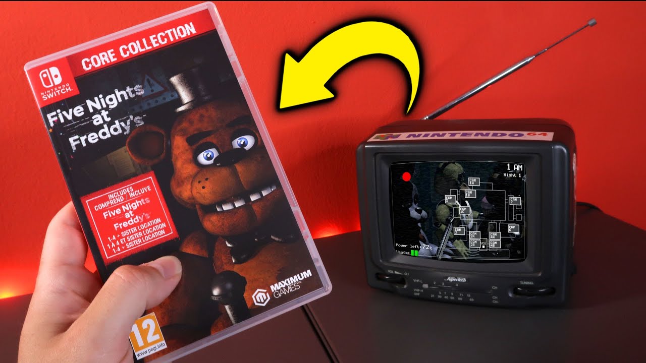 😈 Compré el Five Nights at Freddy's (físico) Core Collection para ...