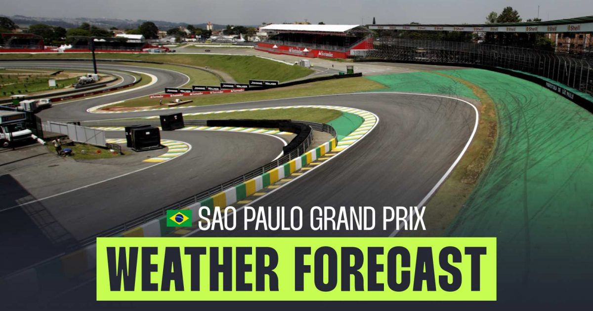 F1 weather forecast: Unsettled Sao Paulo GP weekend predicted