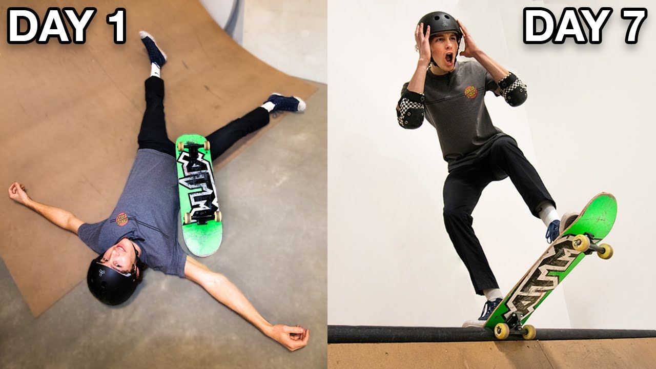 Learning how to skate in one week