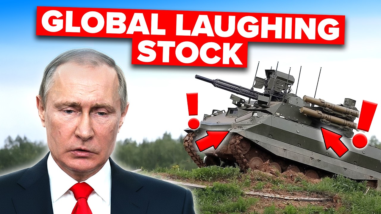 Putin HUMILIATED… Russia’s "Robot Tank" is a Complete DISASTER