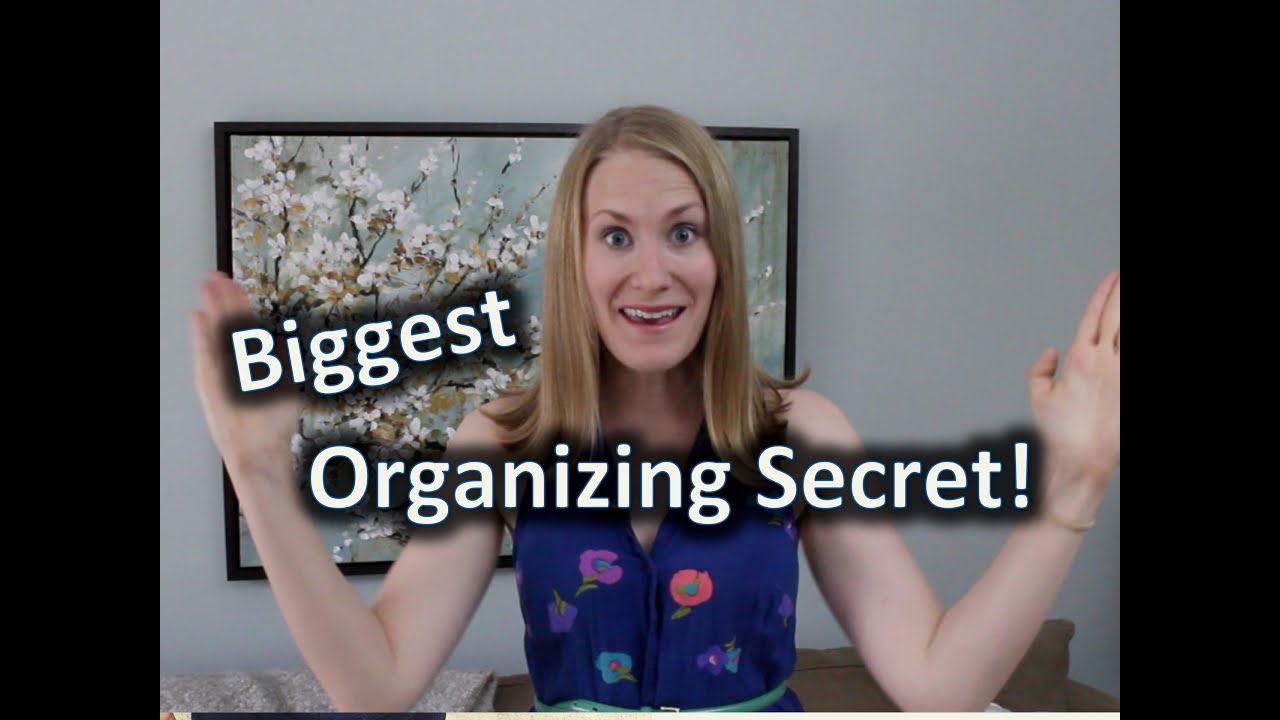 Organizing Key You're Missing...