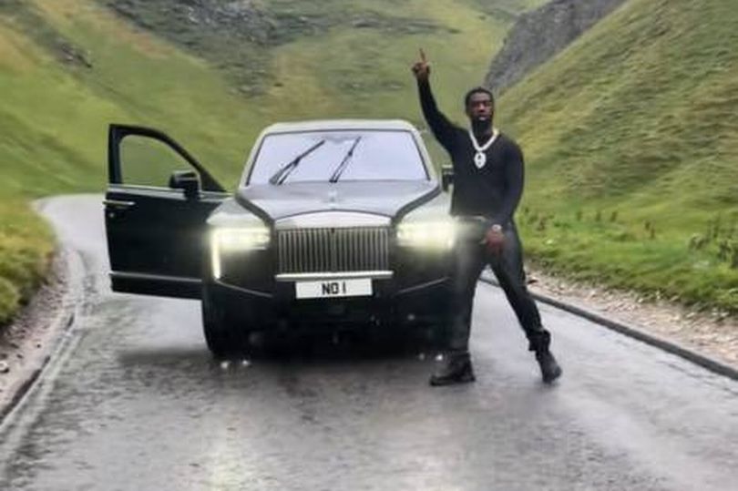 Rapper's Roll-Royce music video blocks road as police called