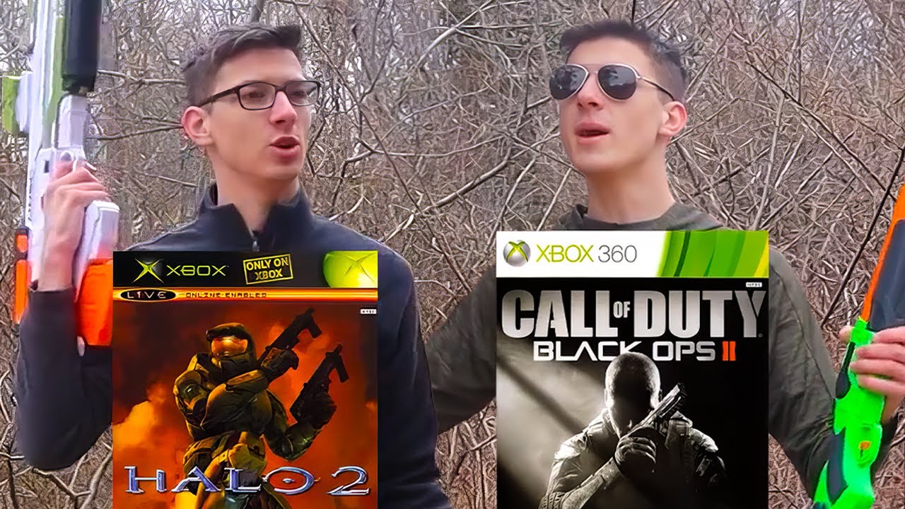 Halo games family vs. Black Ops games family