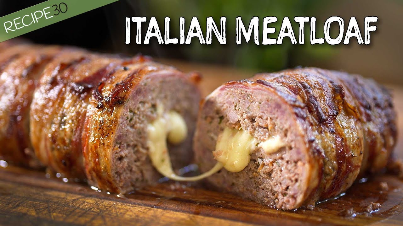 Italian meatloaf recipe - your family will love this twist on a classic