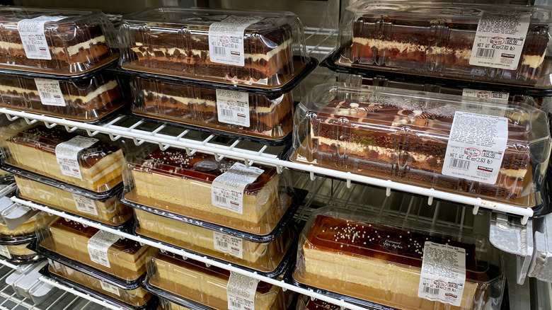 This Layered Costco Dessert Might Be The Best Cake In The Bakery