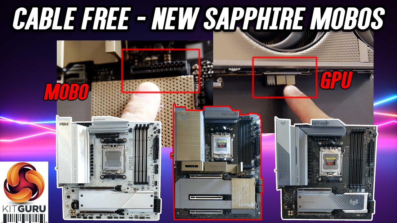 Computex 2025: Burned by 12VHPWR cables? Sapphire has a fix