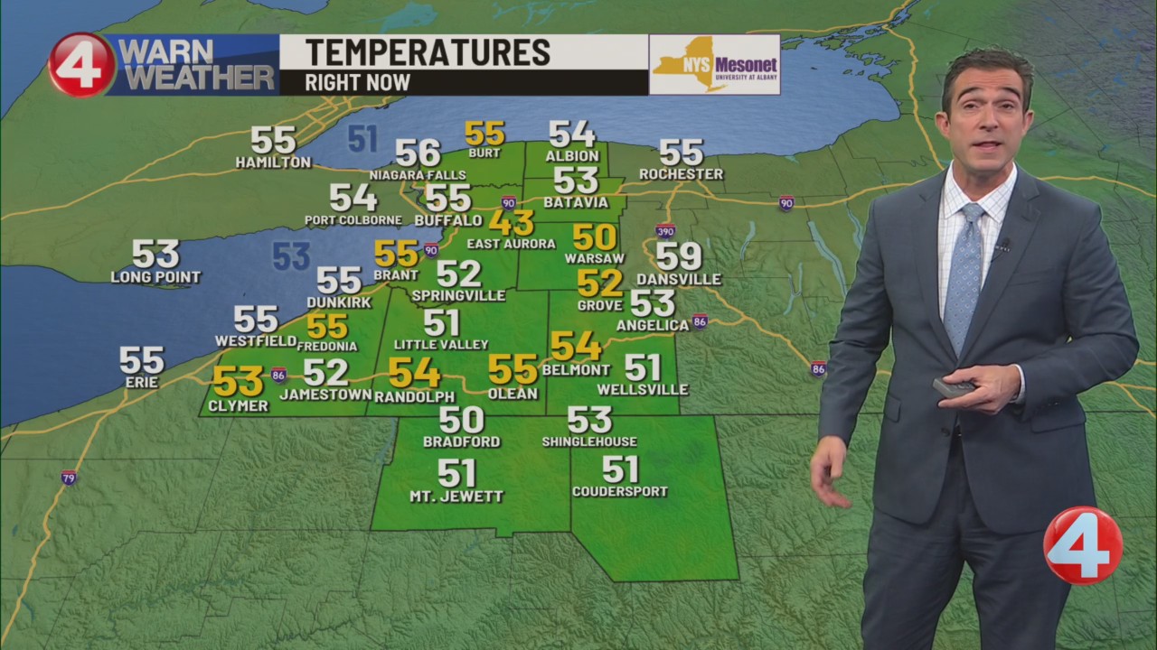 Buffalo weather update: noon, 11/4/25