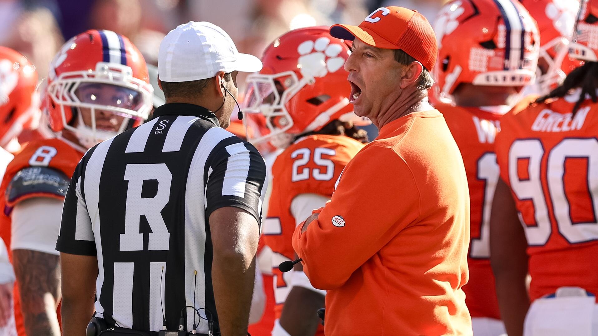 Bottom 25 college football rankings: Clemson vs. Florida State -- once ...