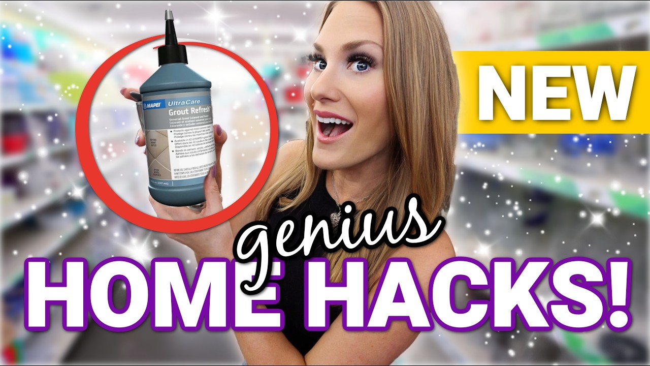 New easy & cheap bathroom makeover! (Designer look, no skill required!)