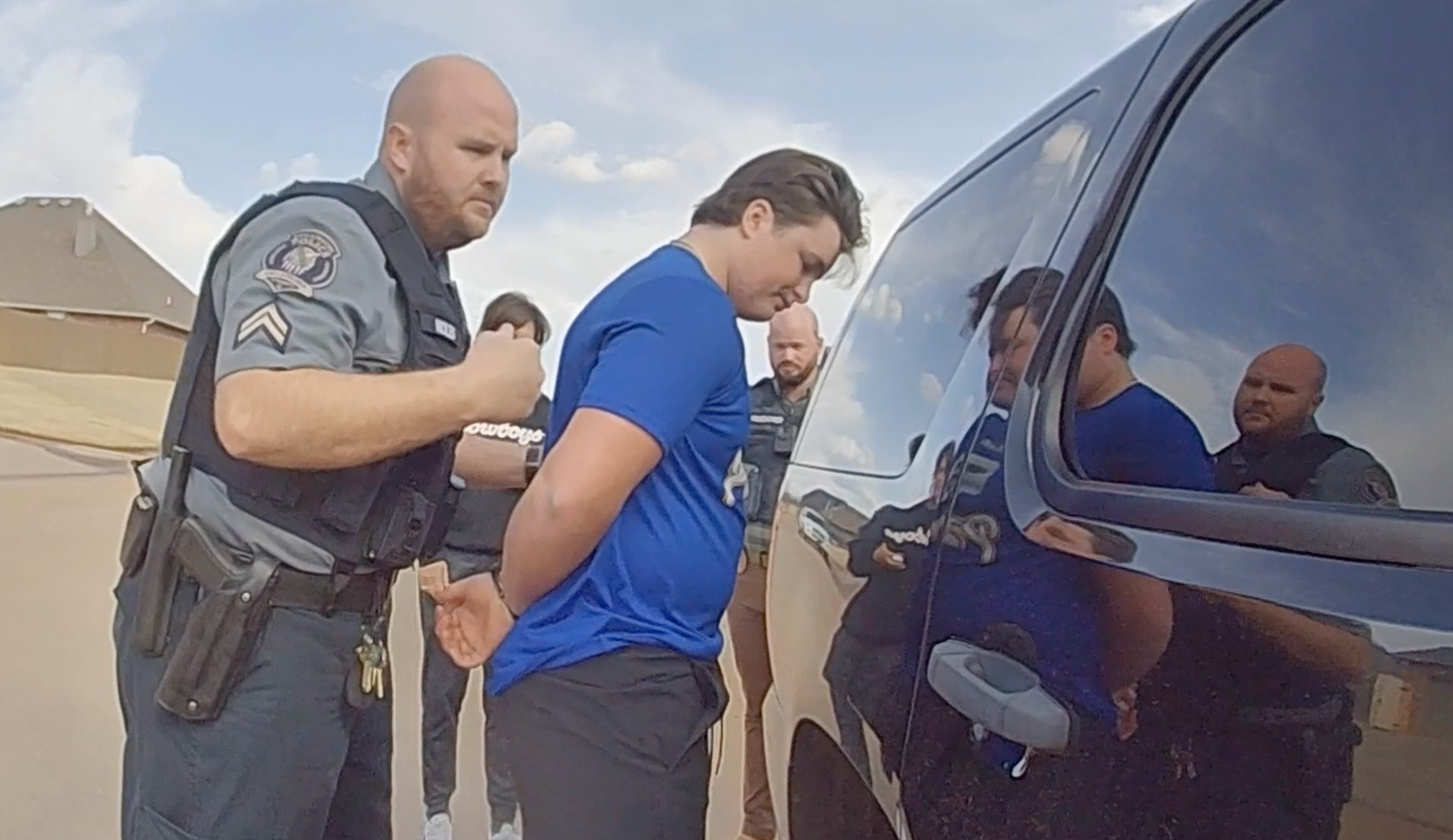Video shows Jesse Mack Butler arrested in Stillwater, Oklahoma, on ...