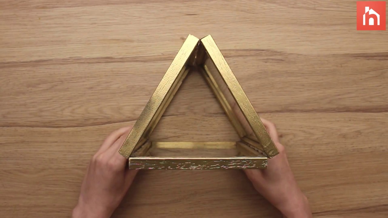 DIY: Candle holder from picture frames