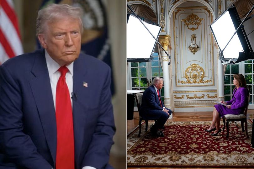 60 Minutes humiliates Donald Trump with 'tiny chair' as he's accused of ...