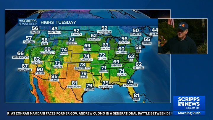 Cool Northeast, Warm Midwest: U.S. Weather Update