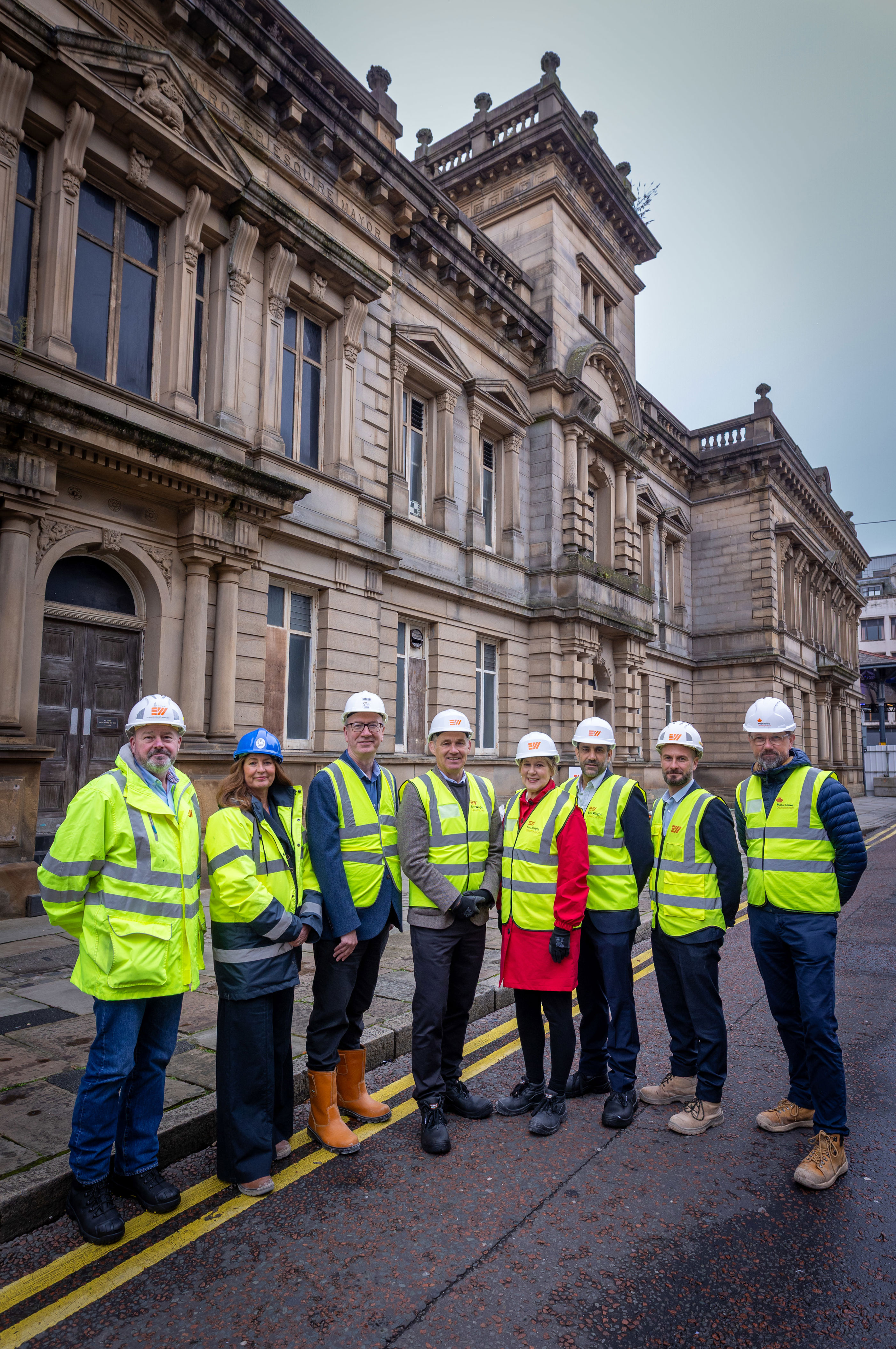 Work begins on bringing historic Preston building Amounderness House ...