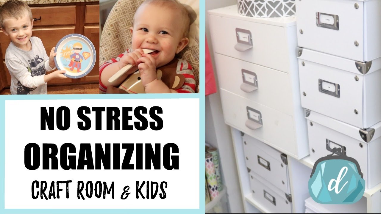 Stress-free organizing for craft rooms & kids! (feat. Hollar)