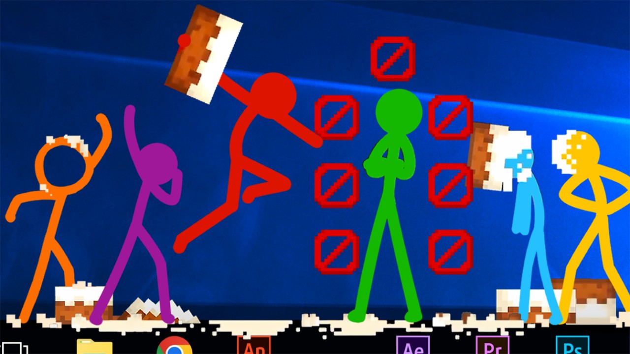 Contest Prank: Stick Figures Troll the Competition