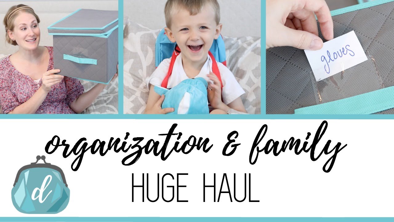 Huge organization & family haul (feat. Hollar)