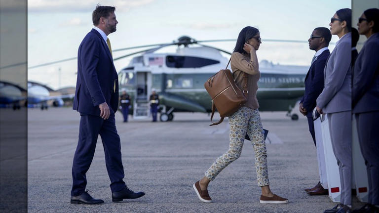 The Most Questionable Pants Usha Vance Has Been Caught Wearing