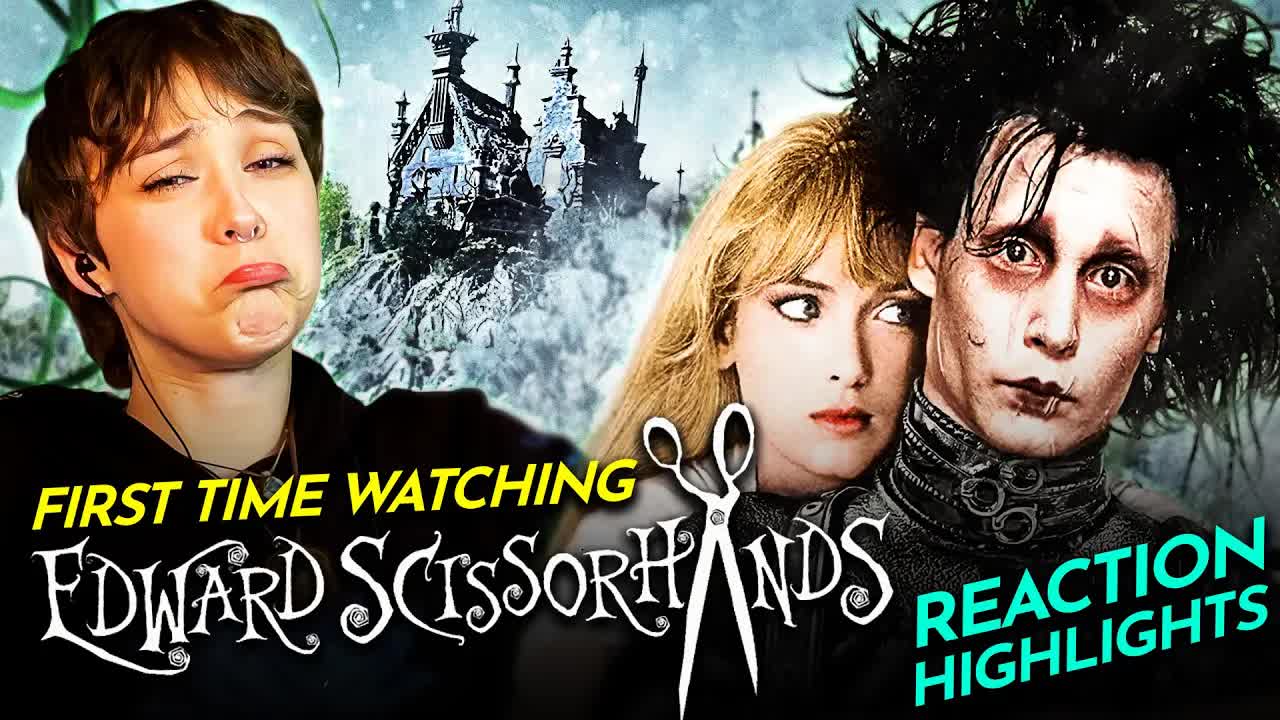 Nicki moved to tears by EDWARD SCISSORHANDS (1990) Movie Reaction FIRST ...