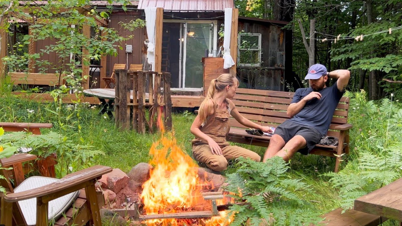 Family time on the homestead: My brother comes to help