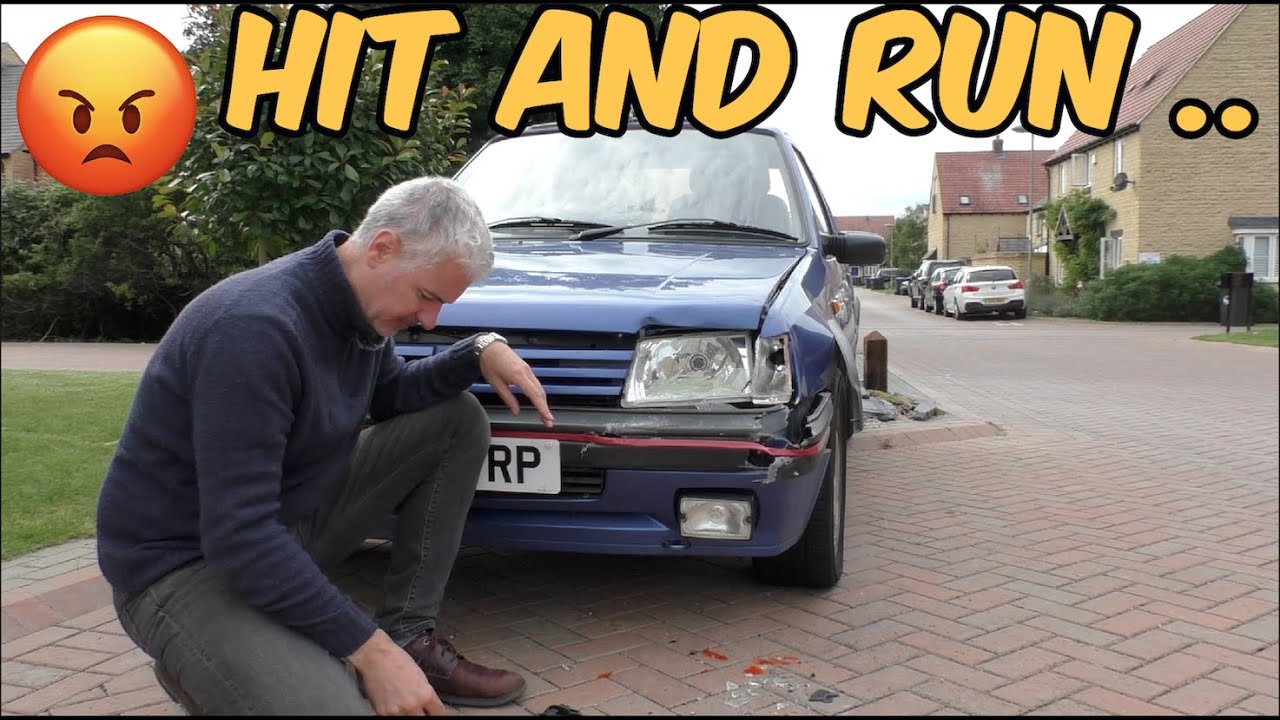 Hit and run on my classic Peugeot 205 GTI – who did this?