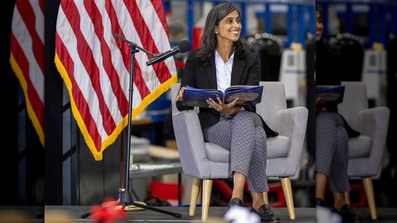 The Most Questionable Pants Usha Vance Has Been Caught Wearing