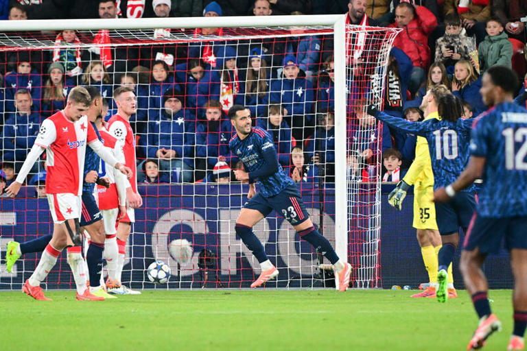 Slavia v Lize mistrů podruhé prohrála, doma 0:3 s Arsenalem