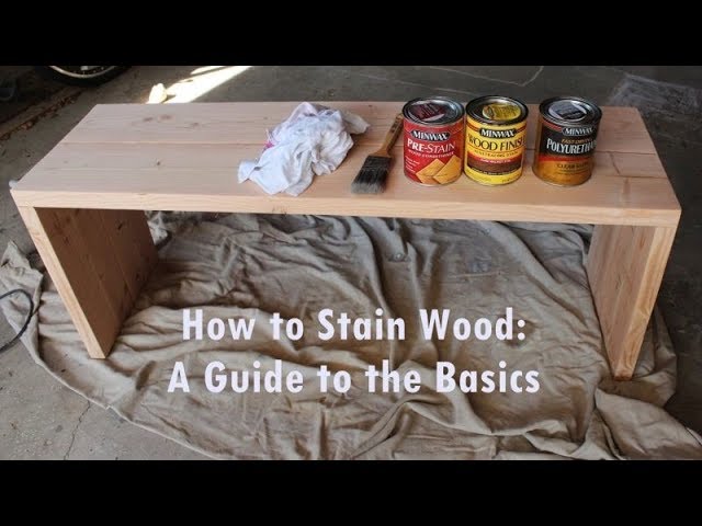 #howto How to stain wood: A basic guide