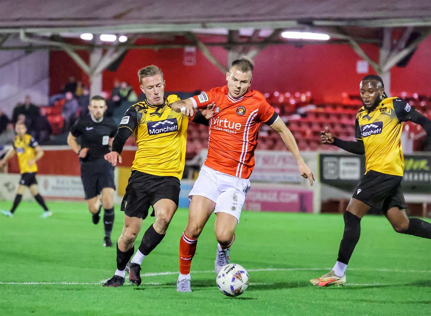 Ebbsfleet United 1 Maidstone United 0 match report: Ronny Nelson ...
