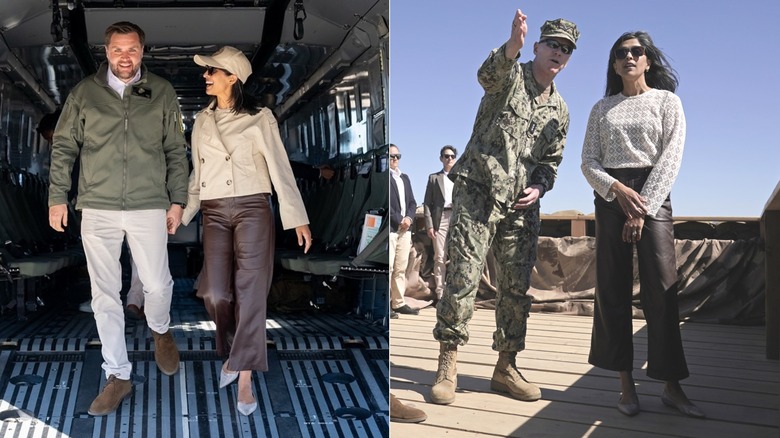 The Most Questionable Pants Usha Vance Has Been Caught Wearing