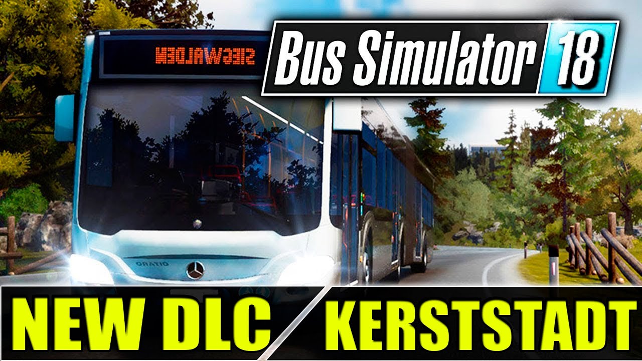 Bus simulator 2018 nuevo mapa DLC Kerststadt