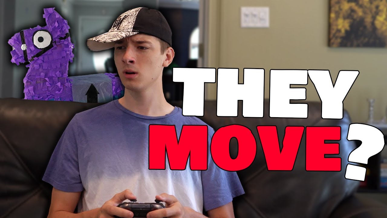 What? Fortnite llama pinatas are alive?