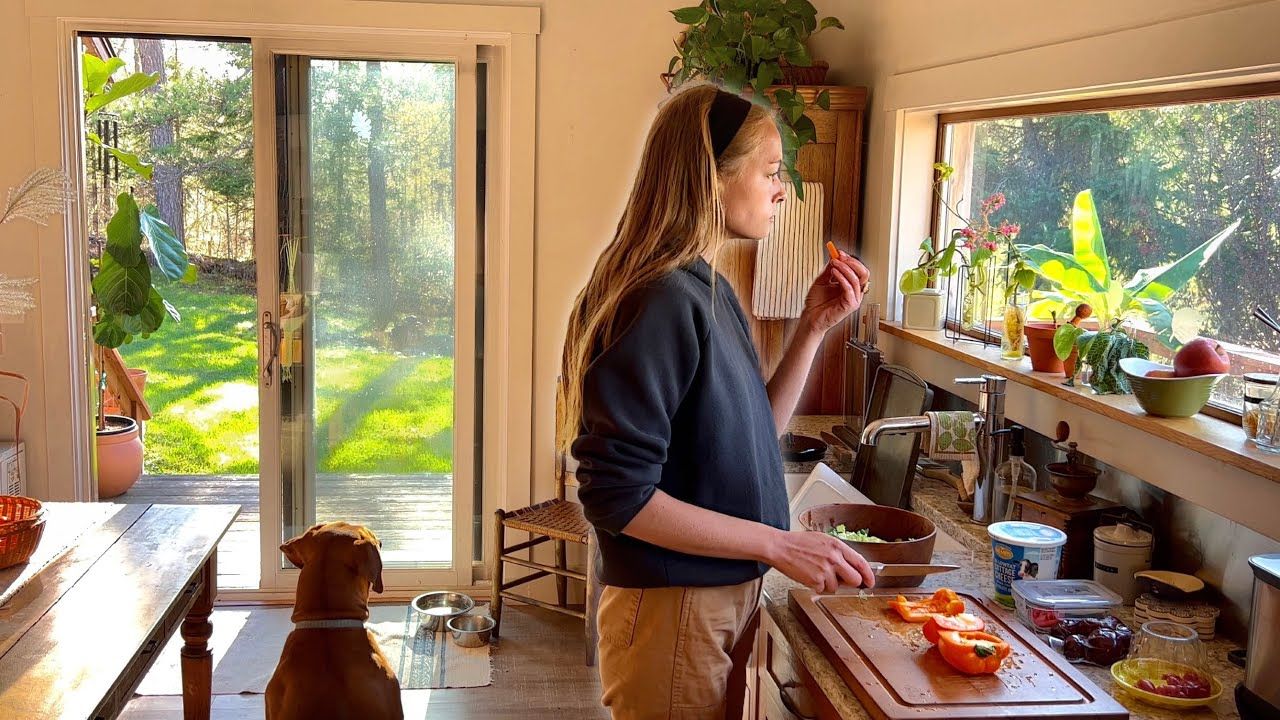 Just going with the flow in the garden