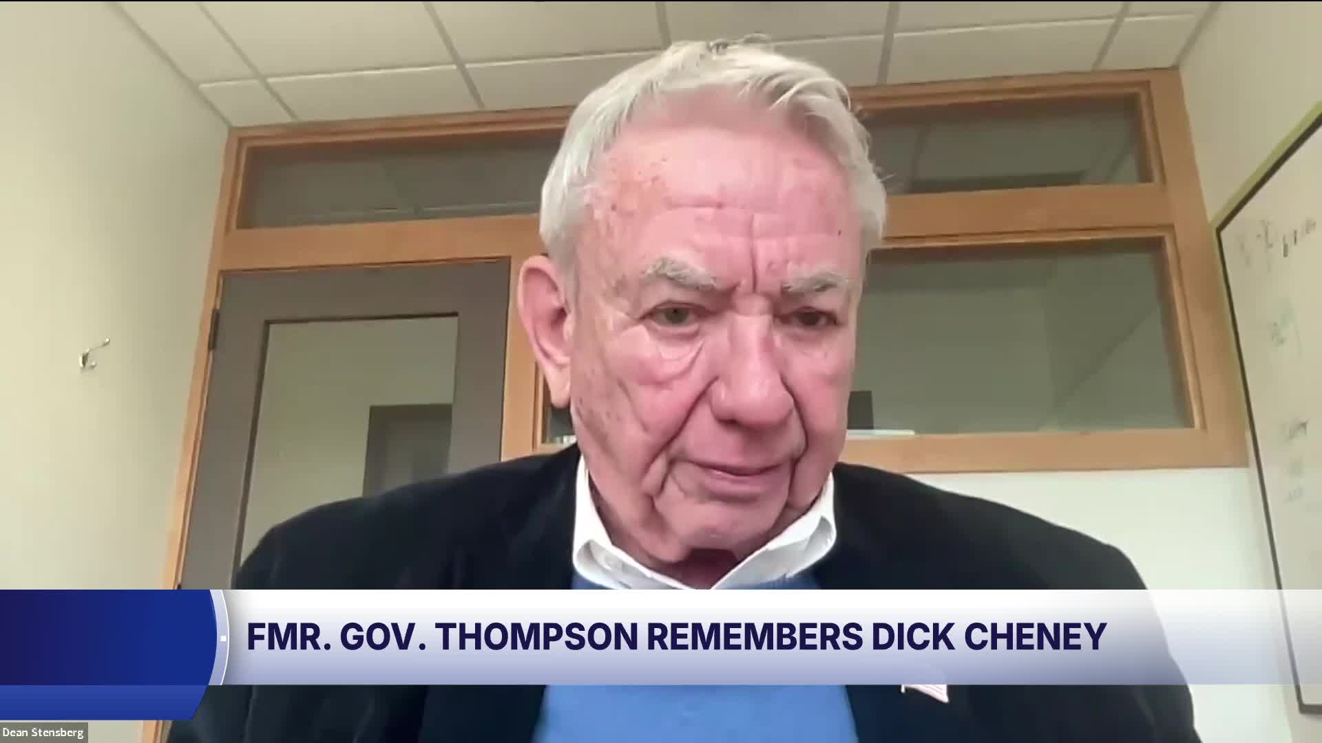 Former Gov. Thompson remembers Dick Cheney