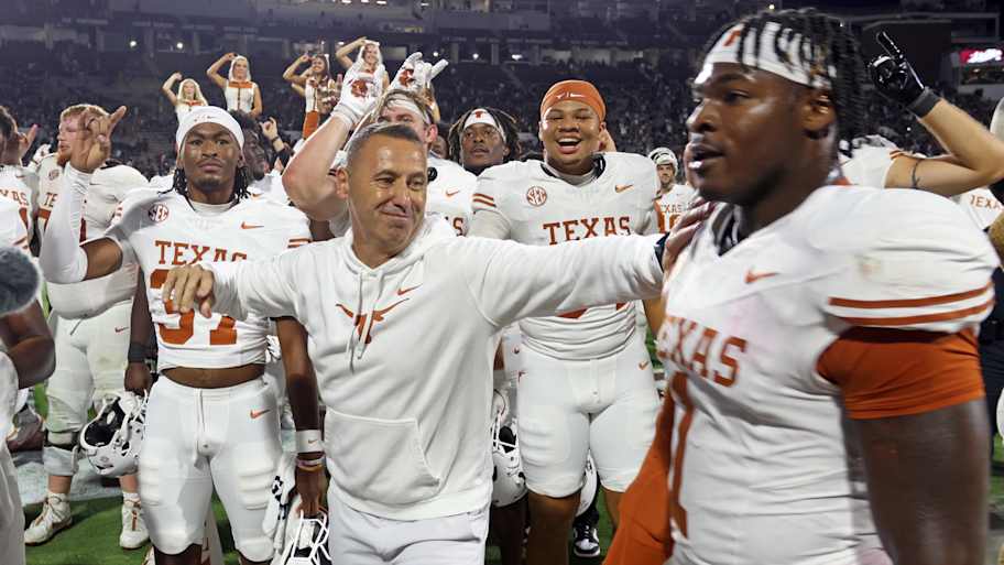 Texas Longhorns Ahead of Oklahoma in First College Football Playoff ...